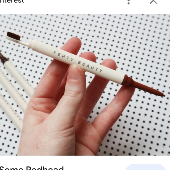Fenty Beauty | Makeup | True Redhead Fenty Beauty Brow Mvp Ultra Fine ...